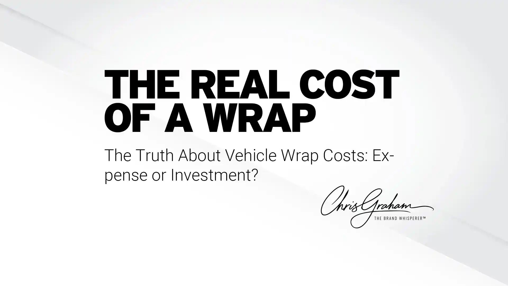 The Real Cost of a Commercial Vehicle Wrap in Denton